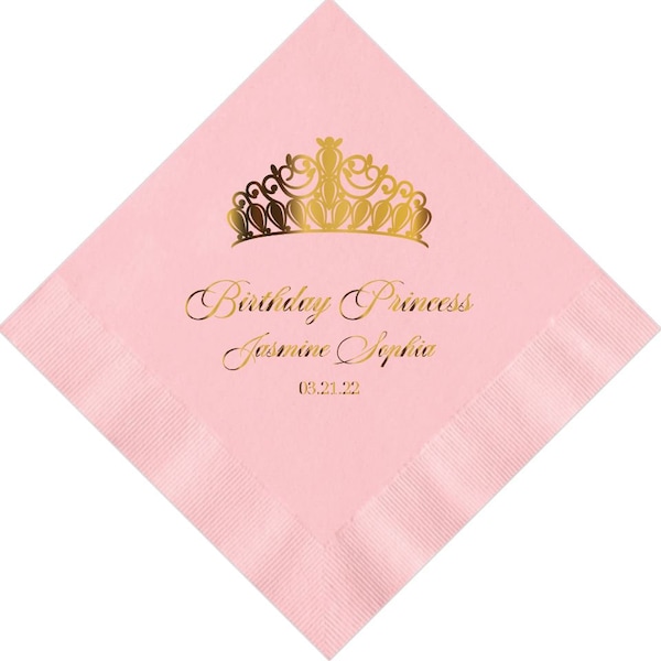 Princess Napkins - Etsy