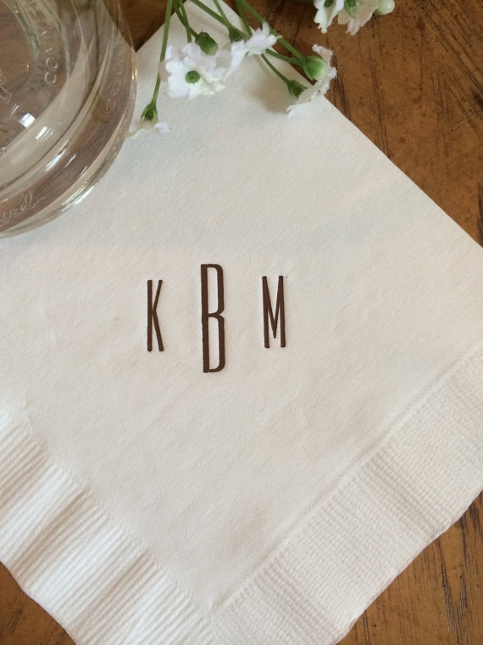 Personalized Napkins Personalized Napkins Wedding Personalized | Etsy