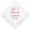 Personalized Napkins Nurse Nursing School Graduation Custom Printed ...