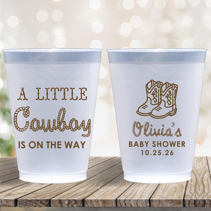 Baby Cowboy Cups - Etsy