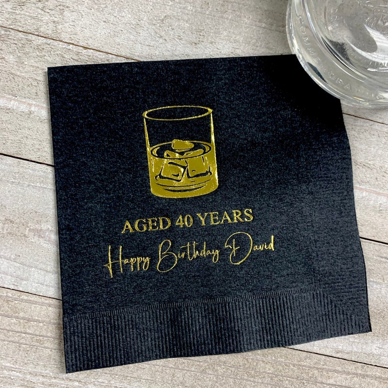 Men Custom Bar Napkins - Etsy