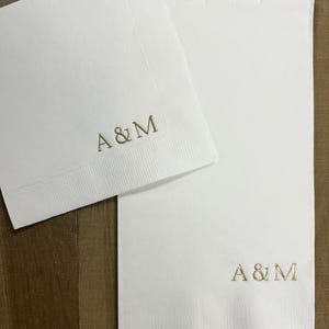 Personalized Napkins Personalized Napkins Wedding Personalized Cocktail ...