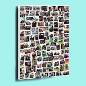 Fantastic Personalised Random Photo Collage Montage Box Framed Canvas ...