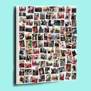Fantastic Personalised Random Photo Collage Montage Box Framed Canvas ...