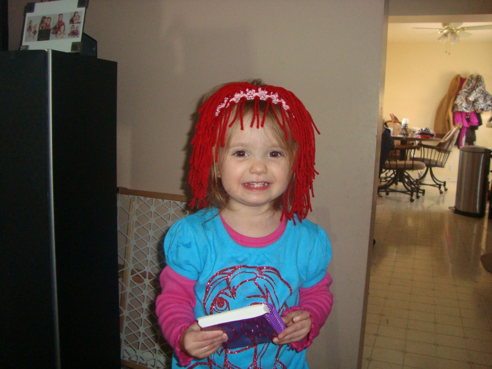 Strawberry Shortcake/raggedy Ann Inspired Wig Headband, Great for ...