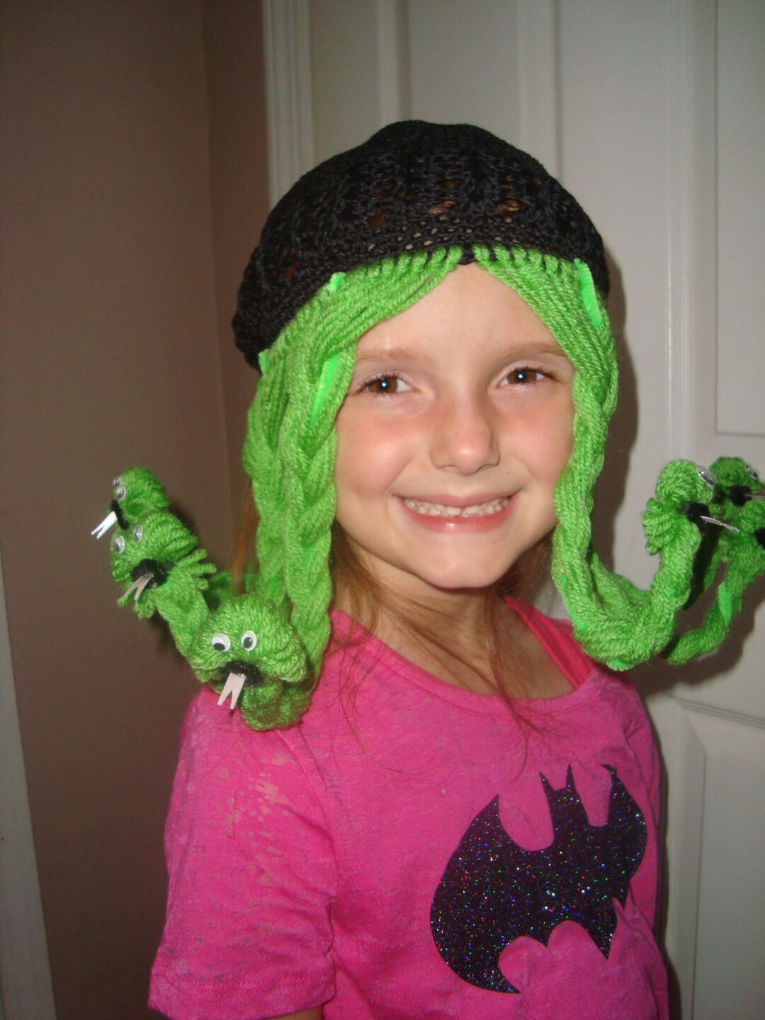 Medusa Inspired Snake Braid Wig Hat, Great for Halloween and Dress Up ...