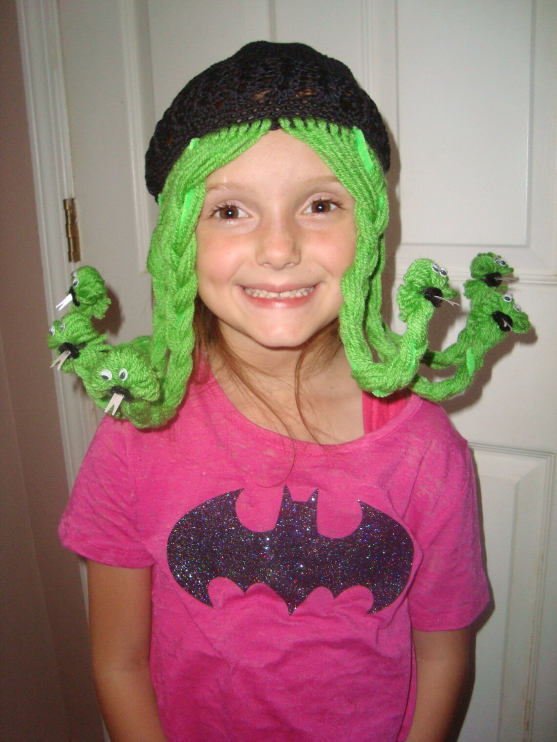 Medusa inspired snake braid wig hat great for Halloween and | Etsy