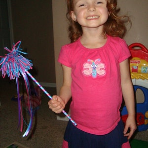 Abby Cadabby Inspired Yarn Wand, Halloween Costume, Birthday Favors ...