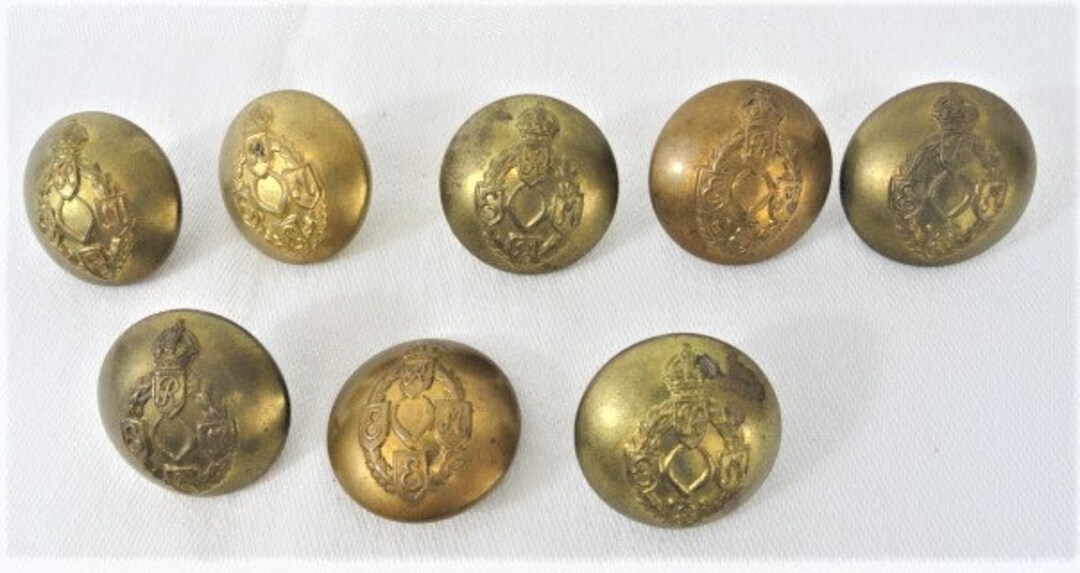 Royal Military Services Button Lot. Over 80 Buttons in All Branches of ...