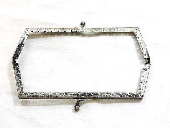 Reduced! 1920s metal purse hinges. Add your own fini… - Gem