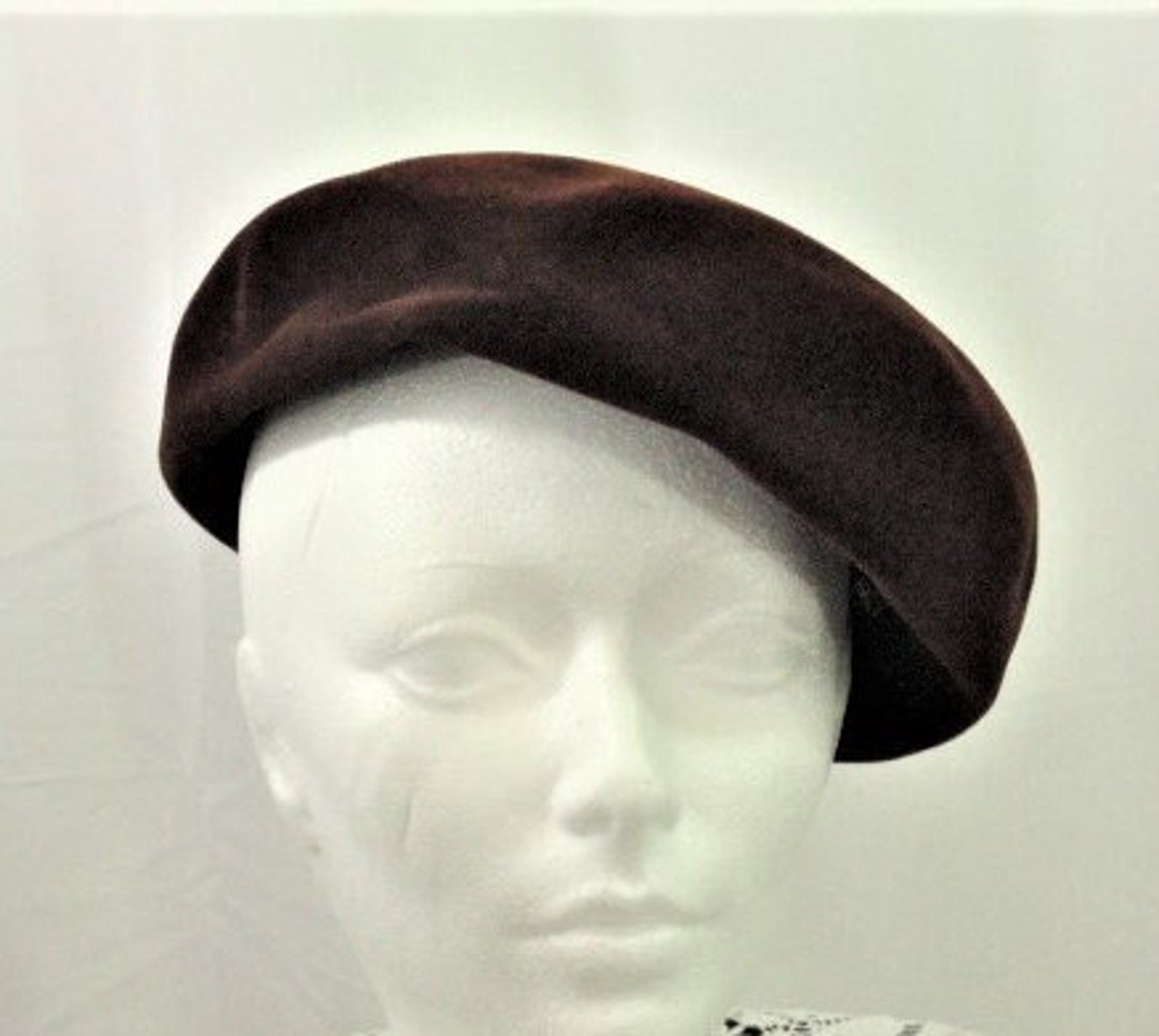 Reduced Classic Borsalino Beret Style Ladies Hat in Very Good Condition ...