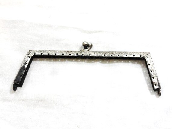 Reduced! 1920s metal purse hinges. Add your own fini… - Gem