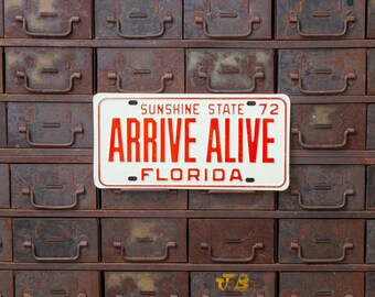 Arrive Alive Plate - Etsy