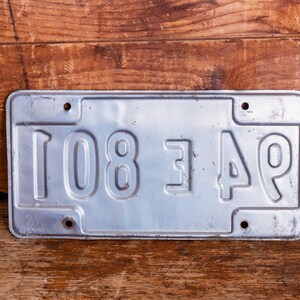 Indiana 1980s Wander License Plate Vintage Wall Hanging Decor - Etsy