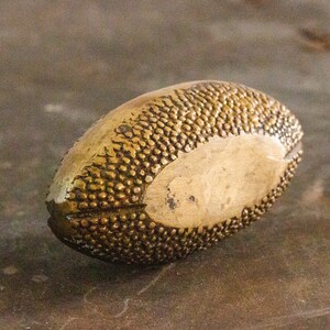 Brass Football Paperweight Vintage Desk Decor - Etsy