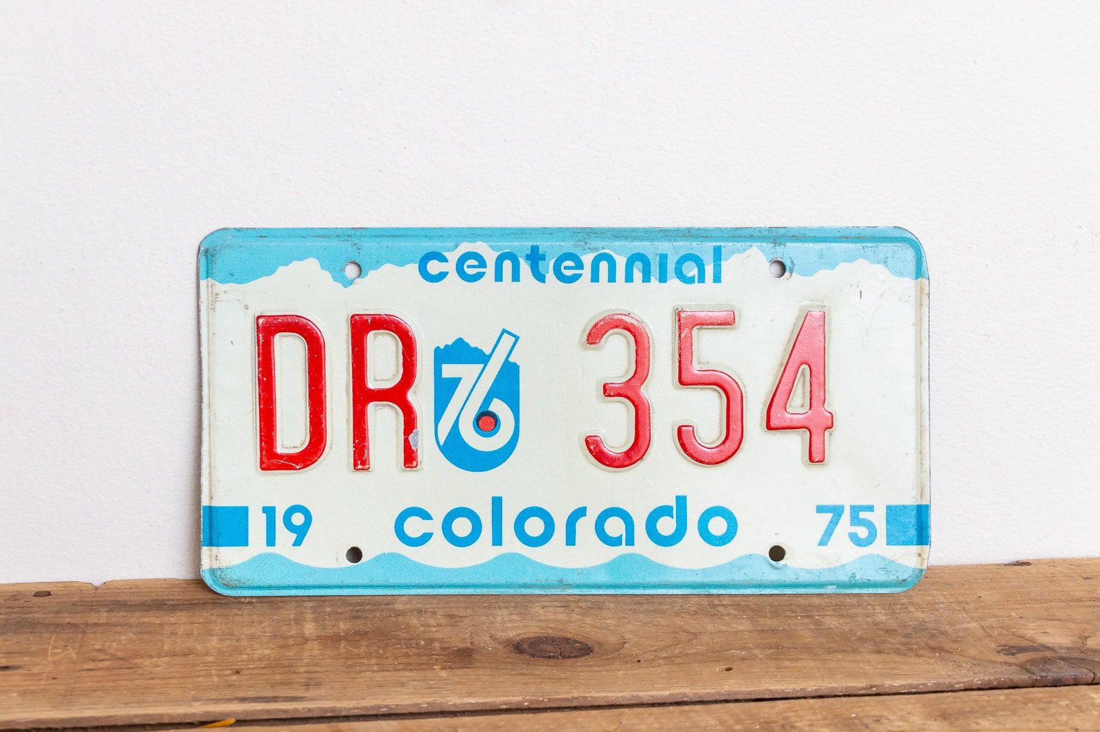 Colorado Centennial License Plate Vintage 1975 CO Wall Decor - Etsy