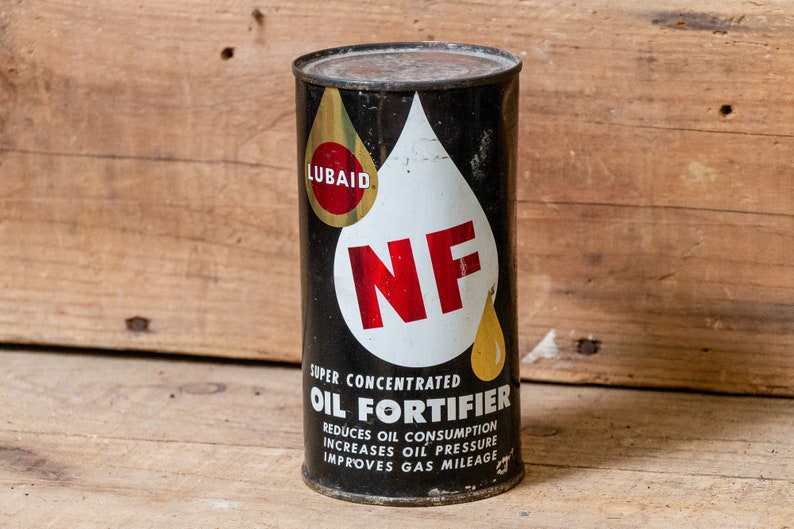 Lubaid NF Oil Can Vintage Gas and Oil Collectible - Etsy