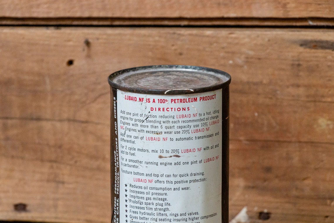 Lubaid NF Oil Can Vintage Gas and Oil Collectible - Etsy
