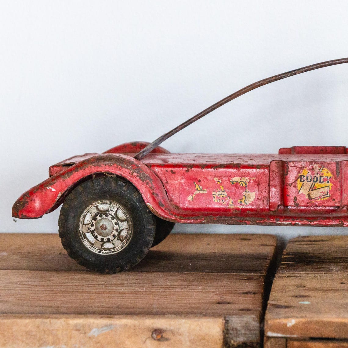 Buddy L Toy Sit-n-ride Extension Ladder Rider Fire Truck - Etsy