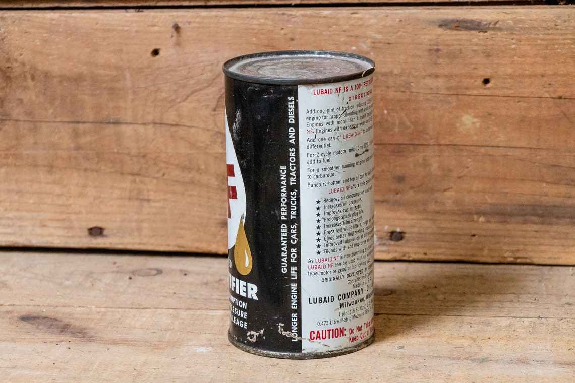 Lubaid NF Oil Can Vintage Gas and Oil Collectible - Etsy