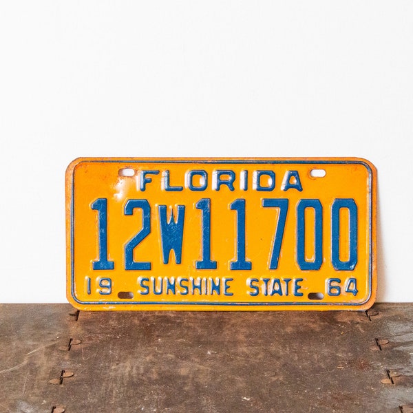 1964 License Plate - Etsy