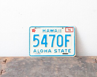 Motorcycle License Plate Frame Hawaii - Etsy