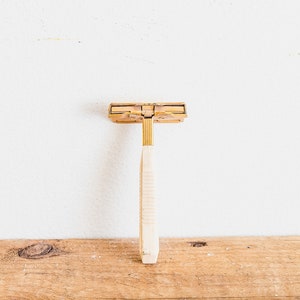 Gem Featherweight Brass Safety Razor - Etsy