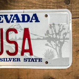 USA Nevada Souvenir Vanity License Plate - Etsy