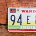 Indiana 1980s Wander License Plate Vintage Wall Hanging Decor - Etsy
