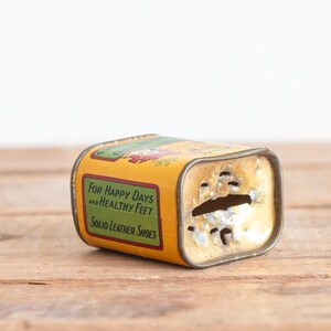 Peter's Weatherbird Shoes Bank Vintage Toy Coin Piggy Bank - Etsy
