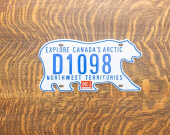 Polar Bear License Plate - Etsy