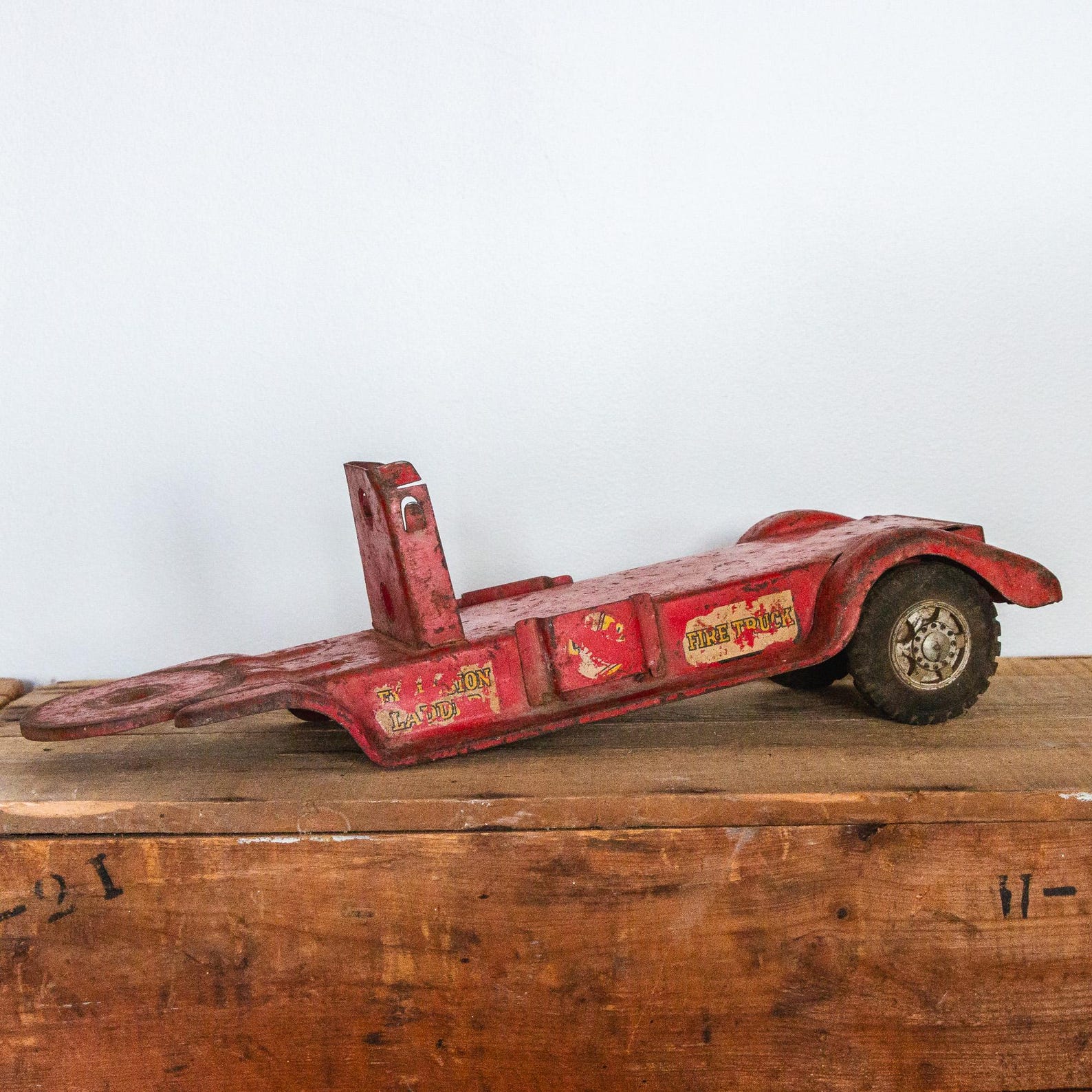 Buddy L Toy Sit-n-ride Extension Ladder Rider Fire Truck - Etsy