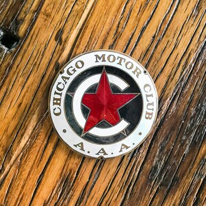 Chicago Motor Club AAA Vintage Porcelain Radiator Badges - Etsy
