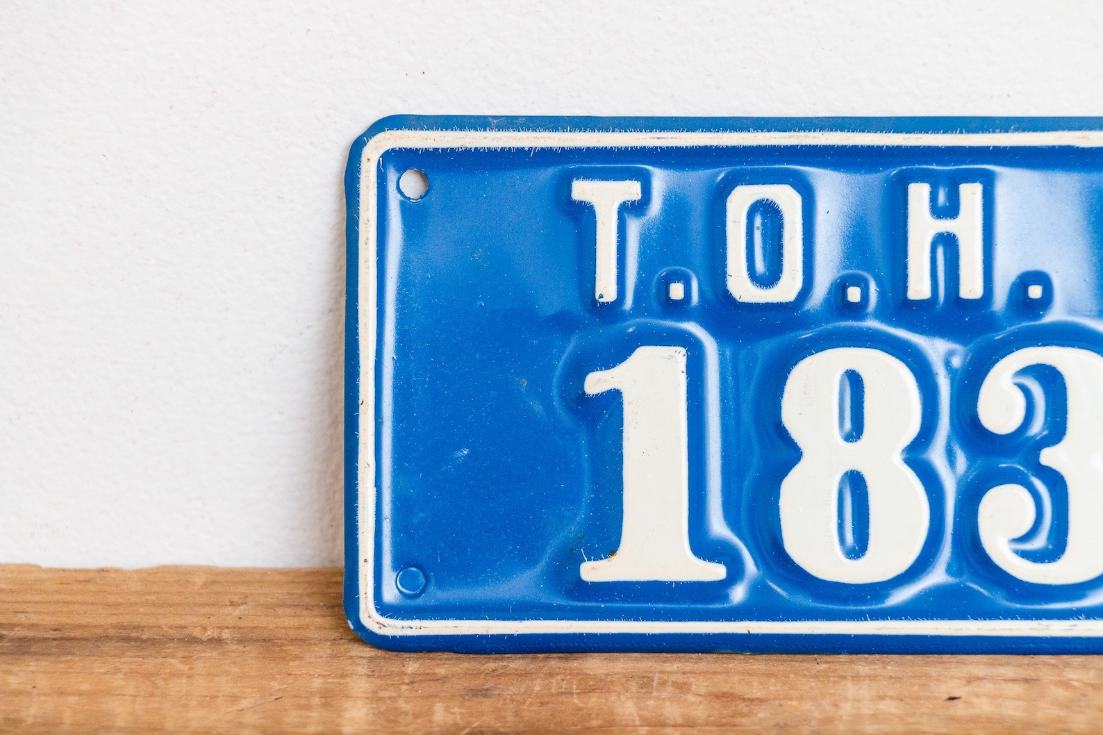Hempstead New York 1970 License Plate Vintage TOH Blue Wall Decor - Etsy