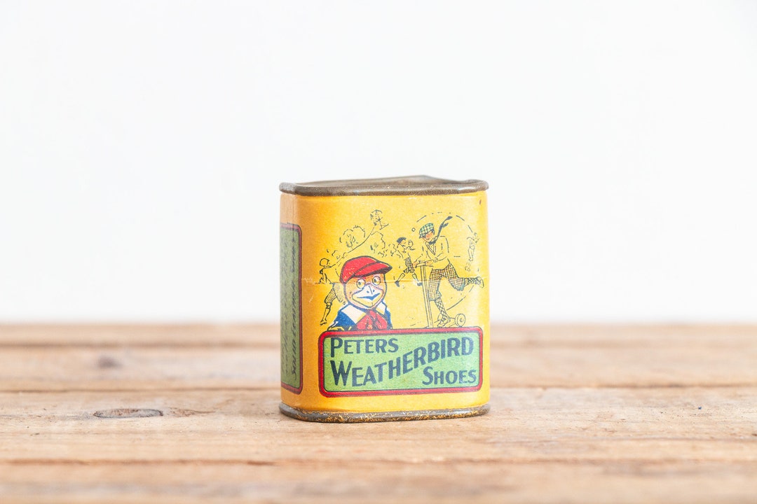 Peter's Weatherbird Shoes Bank Vintage Toy Coin Piggy Bank - Etsy