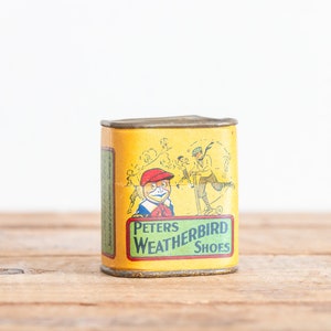 Peter's Weatherbird Shoes Bank Vintage Toy Coin Piggy Bank - Etsy