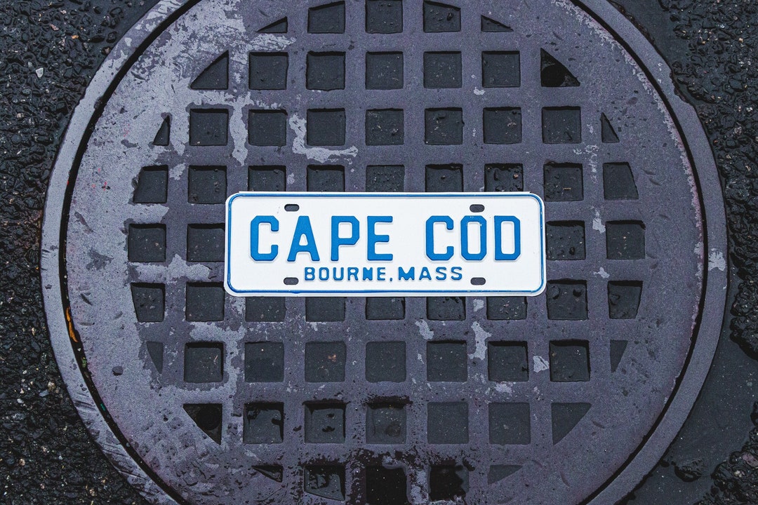 Cape Cod Mass License Plate Topper Vintage Massachusetts Decor - Etsy