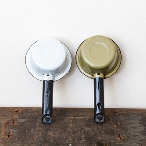 Enamelware Small Sauce Pan Pot Vintage Kitchen Decor Accent - Etsy