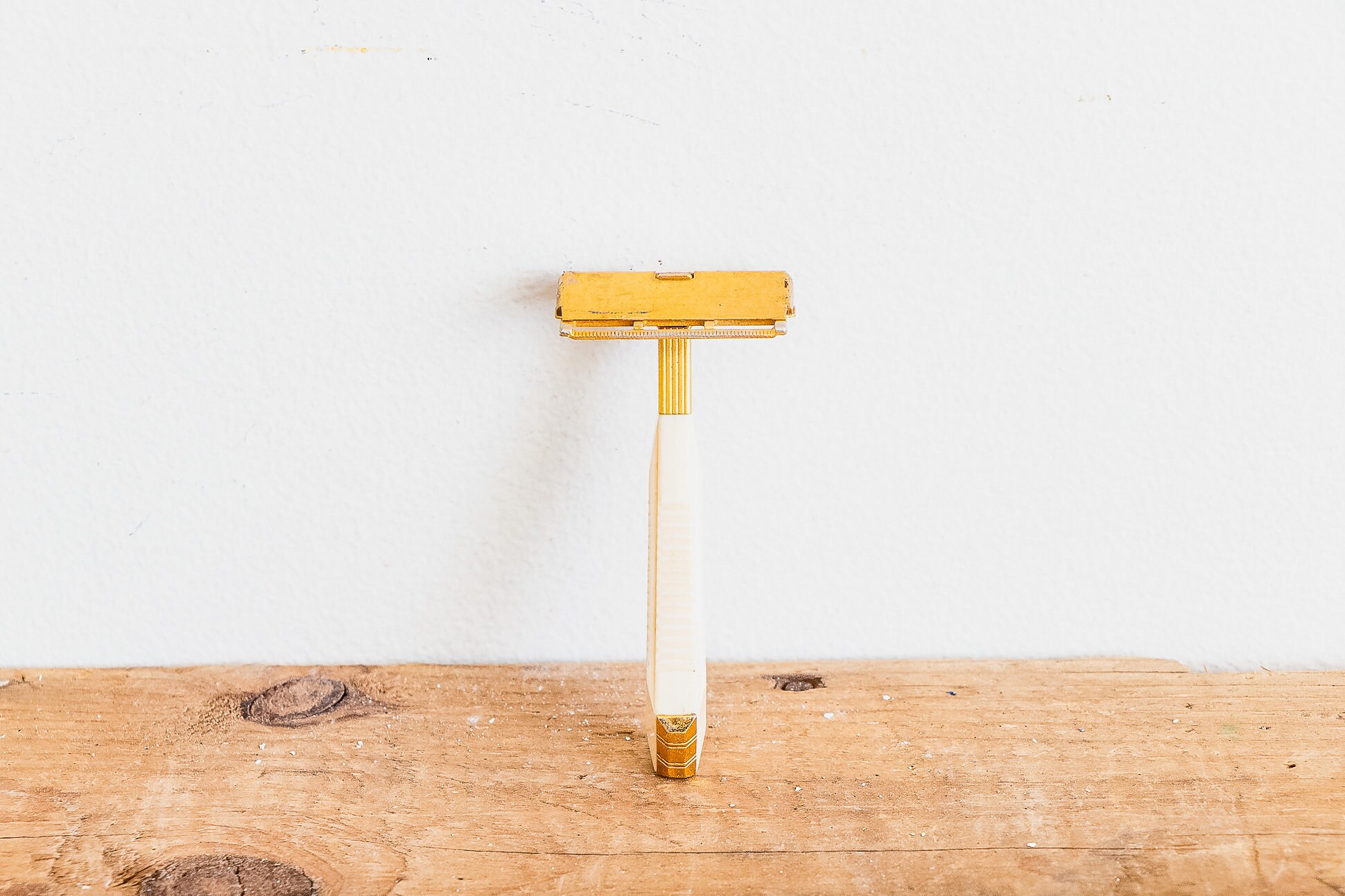 Gem Featherweight Brass Safety Razor | Etsy