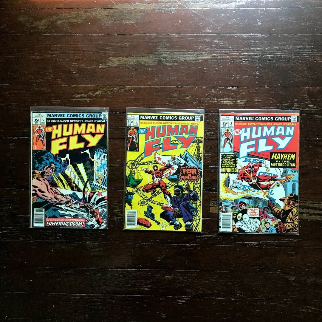Human Fly Marvel Comics Vintage Comic Book Bundle Lot - Etsy
