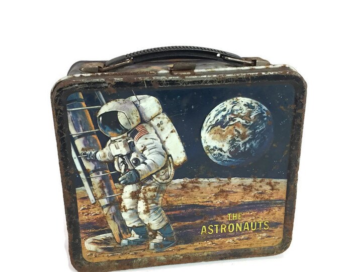 1969 the Astronauts Vintage Lunch Box - Etsy