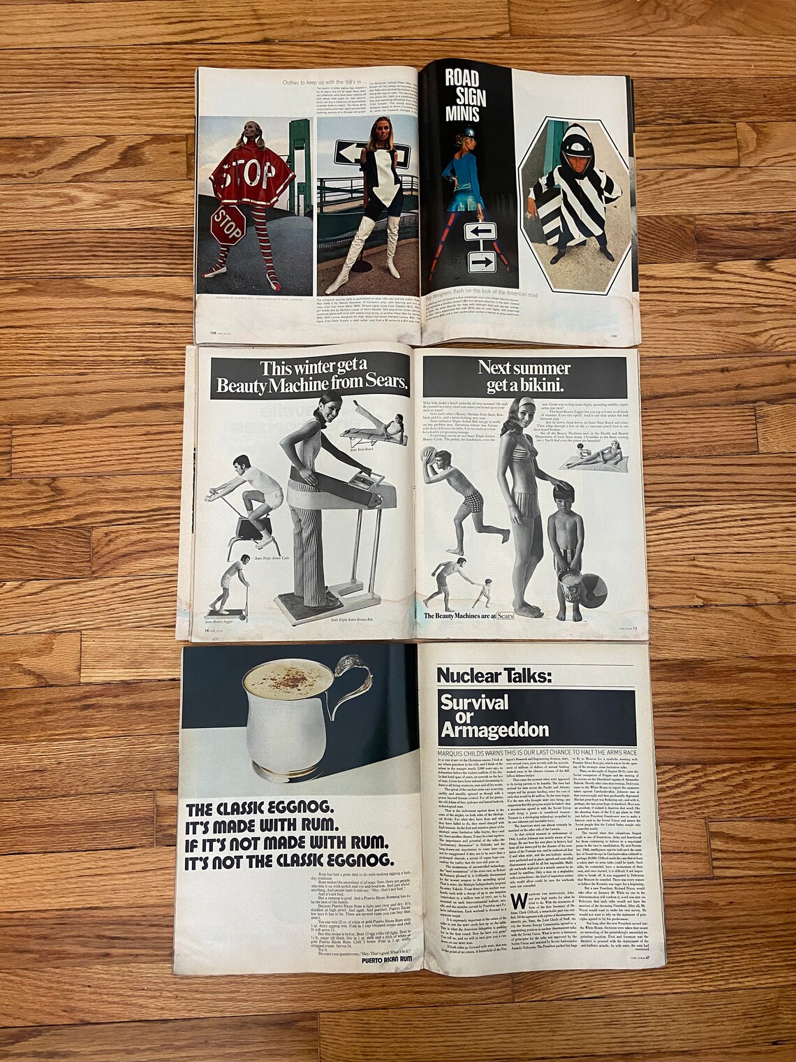 1960s LOOK Magazines Vintage Collectible Paper Ephemera with | Etsy