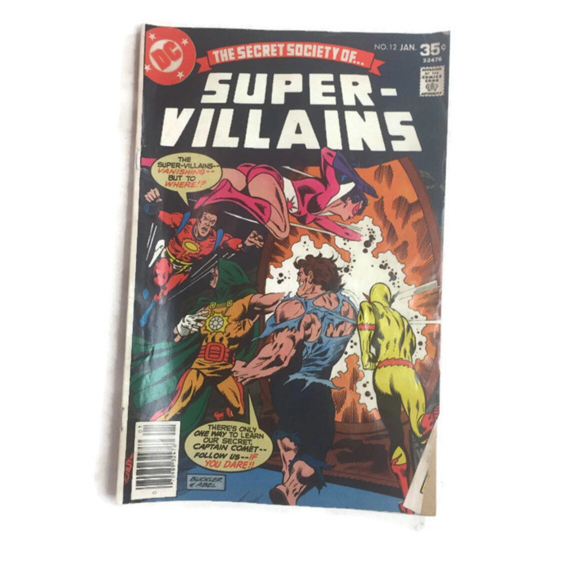 DC Comics Super Villains No. 12 Vintage Retro Comics - Etsy