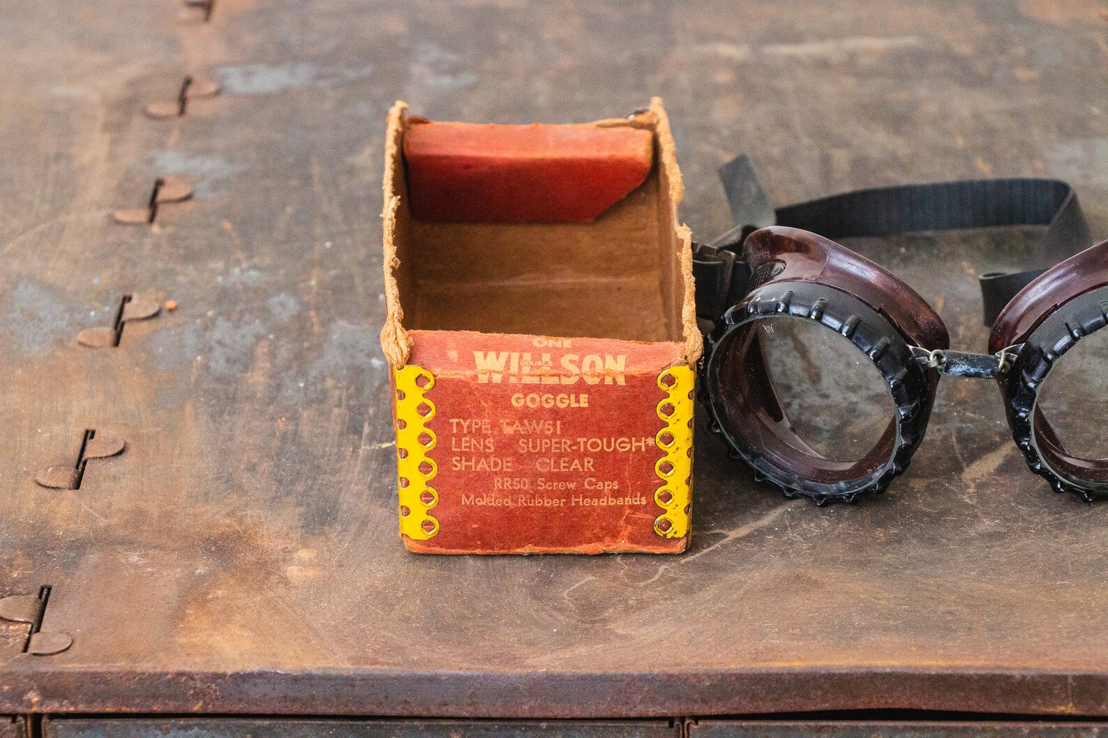 Willson Safety Goggles TAW51 Vintage Steampunk Industrial - Etsy