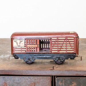 Marx No. 3987 Marlines Vintage Tin Mechanical Toy Train Set - Etsy