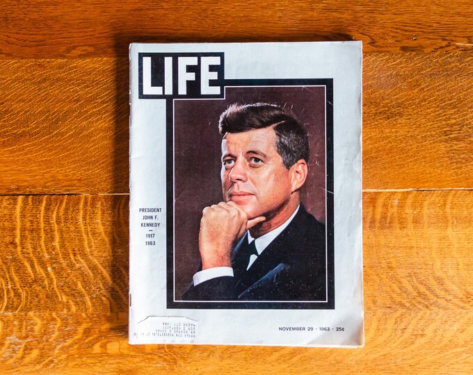 1963 LIFE Magazine President John F. Kennedy Feature - Etsy