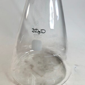 6000ml Pyrex Erlenmeyer Flask Huge Vintage Halloween or Science ...