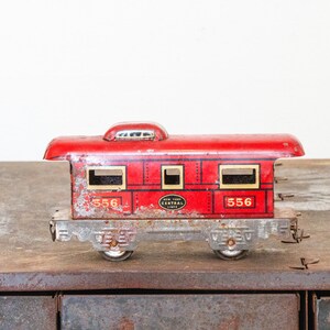 Marx No. 3987 Marlines Vintage Tin Mechanical Toy Train Set - Etsy