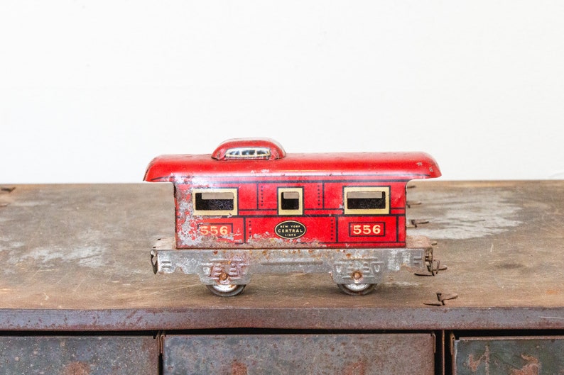 Marx No. 3987 Marlines Vintage Tin Mechanical Toy Train Set - Etsy