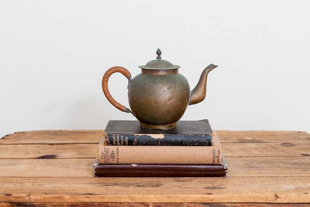 Mini Copper Teapot Vintage Primitive Home Decor - Etsy